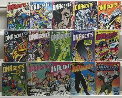 Eclipse Comics DNAGENTs Comic Book Lot of 15 | eBay