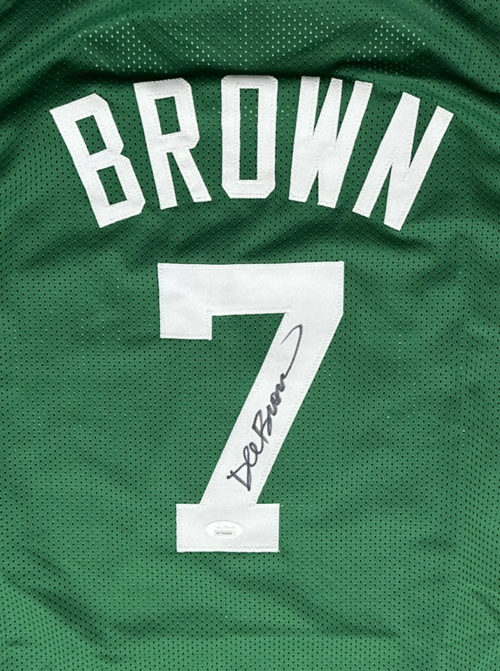 Dee Brown Autographed Boston Custom Basketball Jersey (JSA) | eBay UK