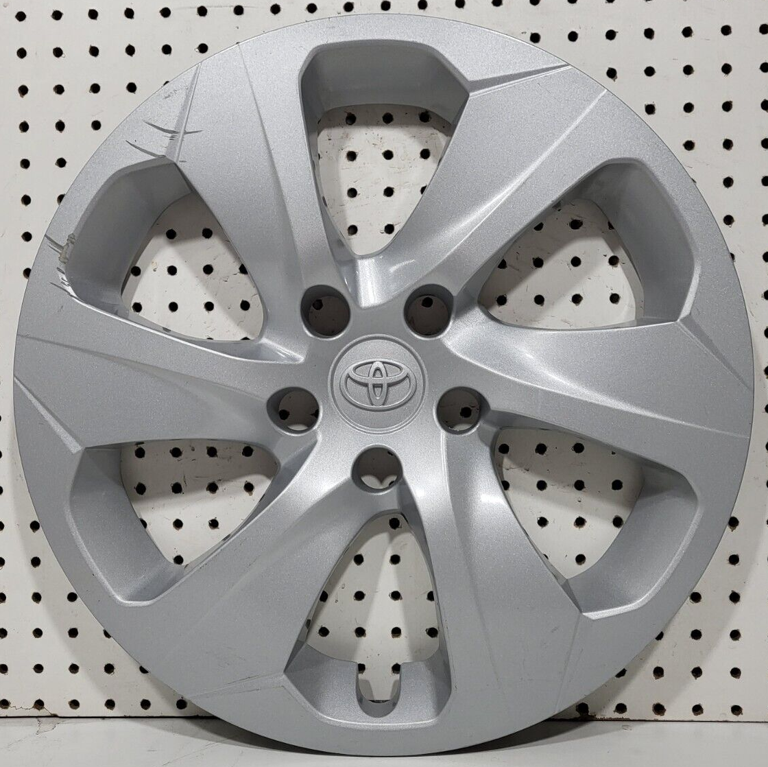 (1) OEM 19-22 Toyota Rav4 17" Silver Hubcap / Wheel Cover 61186 ...