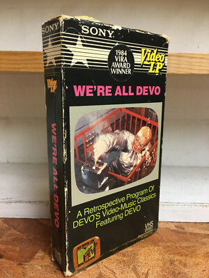 DEVO: WE'RE ALL DEVO VHS 81227194130| eBay