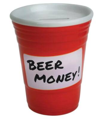 Red Cup Beer Money Bank Big Mouth Toys | eBay
