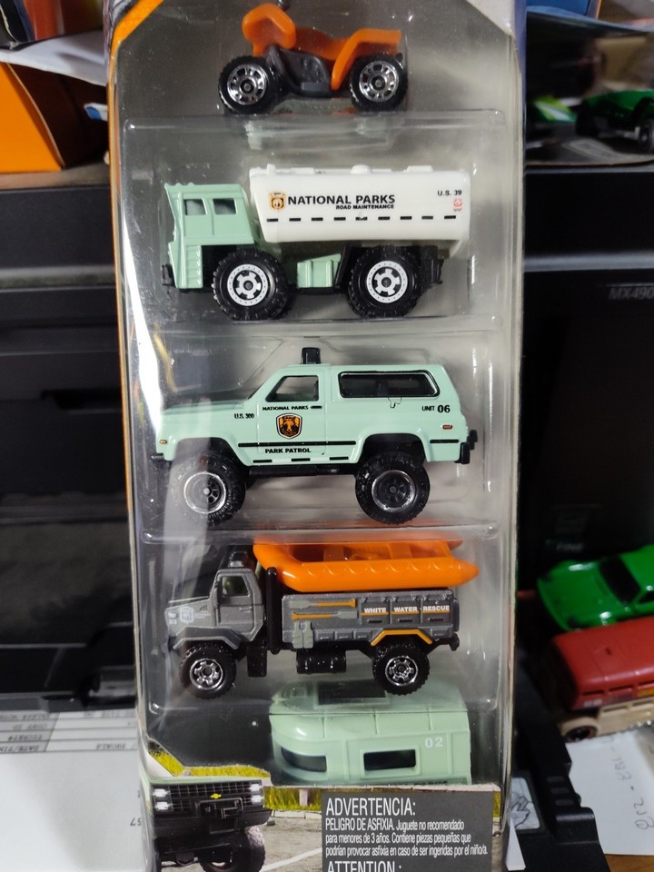 1:64 Matchbox Ranger Rescue 5-pack car National Parks | eBay