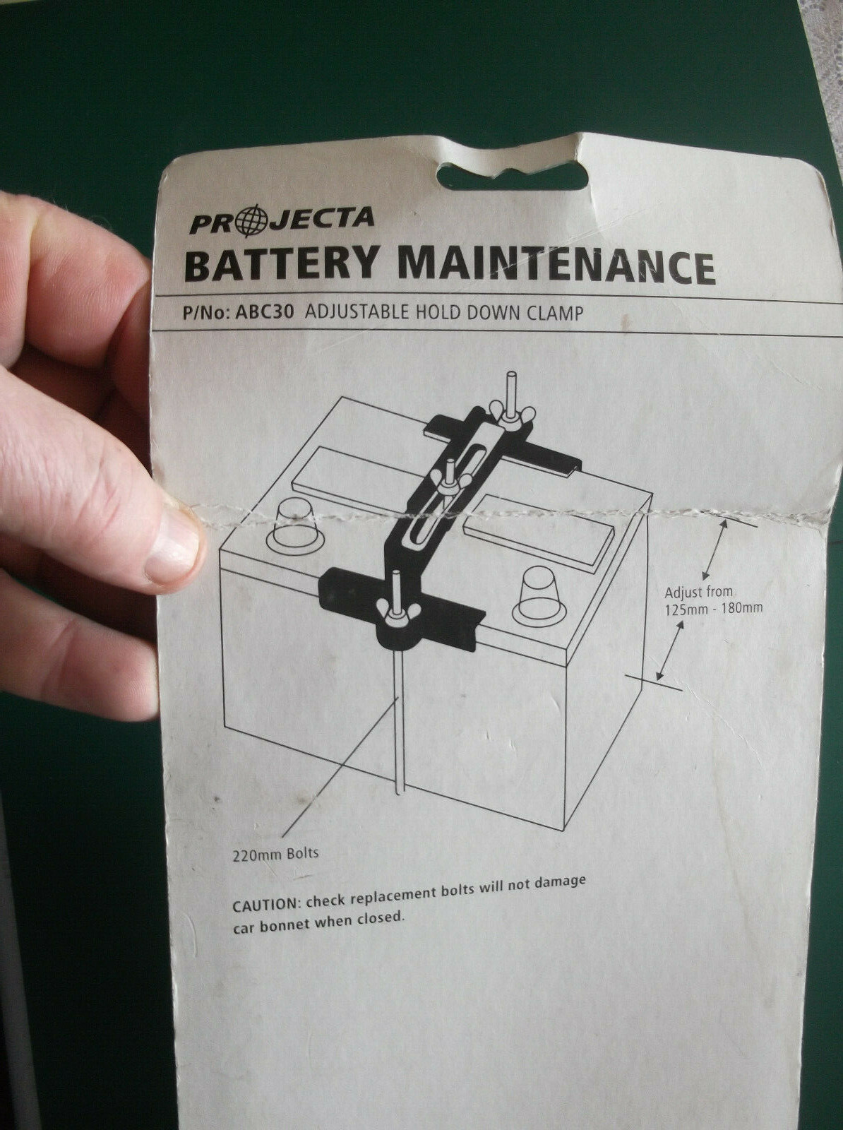 CAR BATTERY CLAMP - PROJECTA | eBay