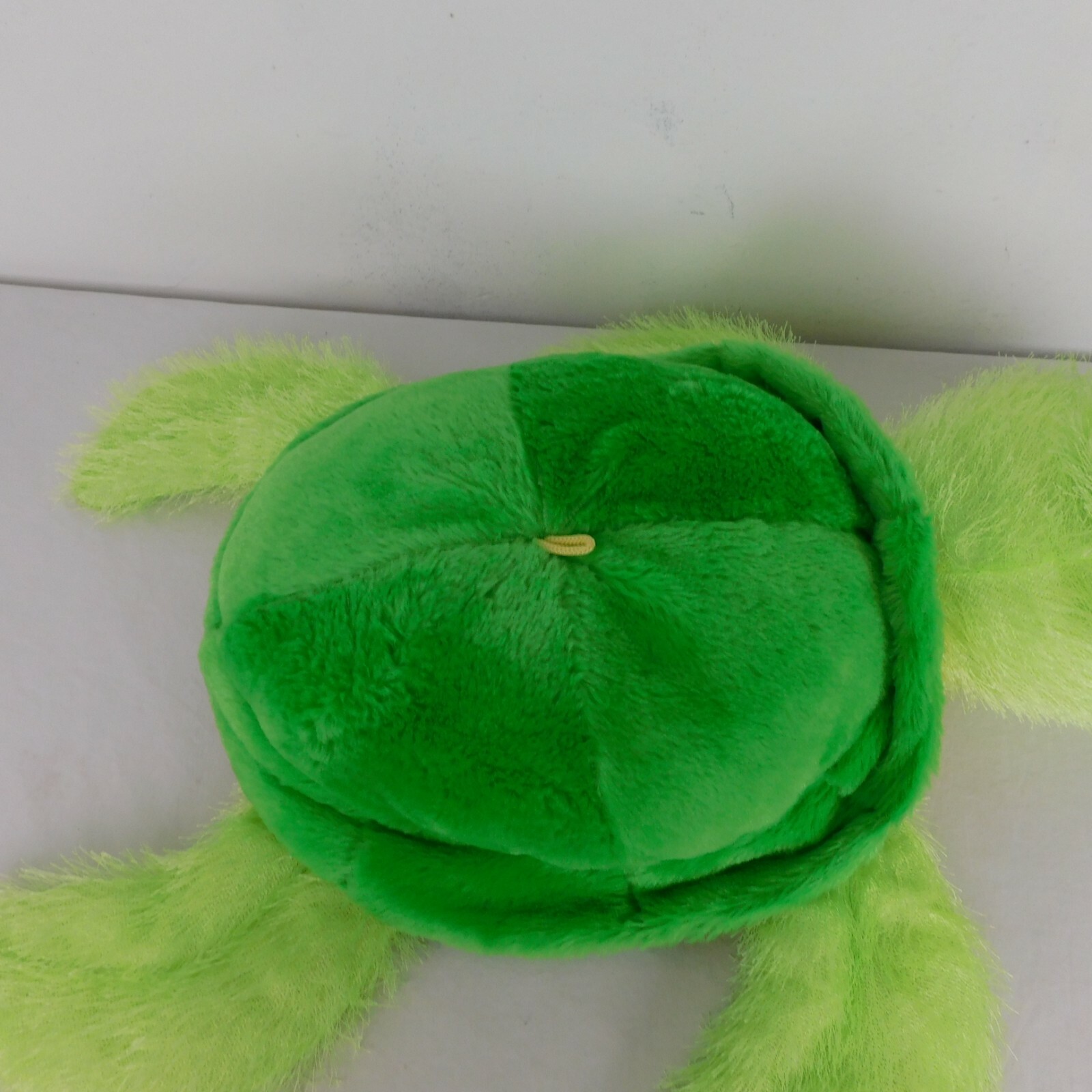 Classic Toy Co Shaggy Green Turtle Plush 26" Big Eyes Stuffed Soft Toy ...