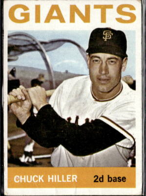 1964 Topps #313 Chuck Hiller VG | eBay