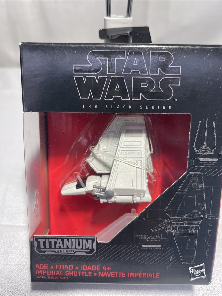 2015 Star Wars Titanium Black Series MISB 2" Imperial Shuttle Model #25 ...