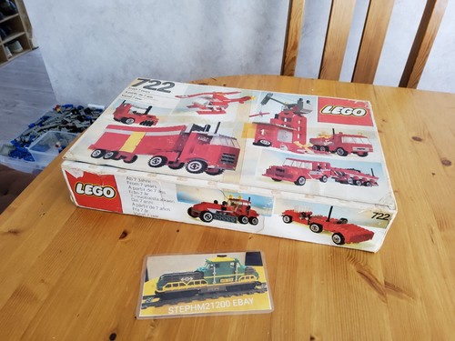 lego 722 universal building set basic vintage boîte et notice | eBay