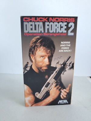 Delta Force 2 (VHS, 1991) Chuck Norris 86112245836| eBay