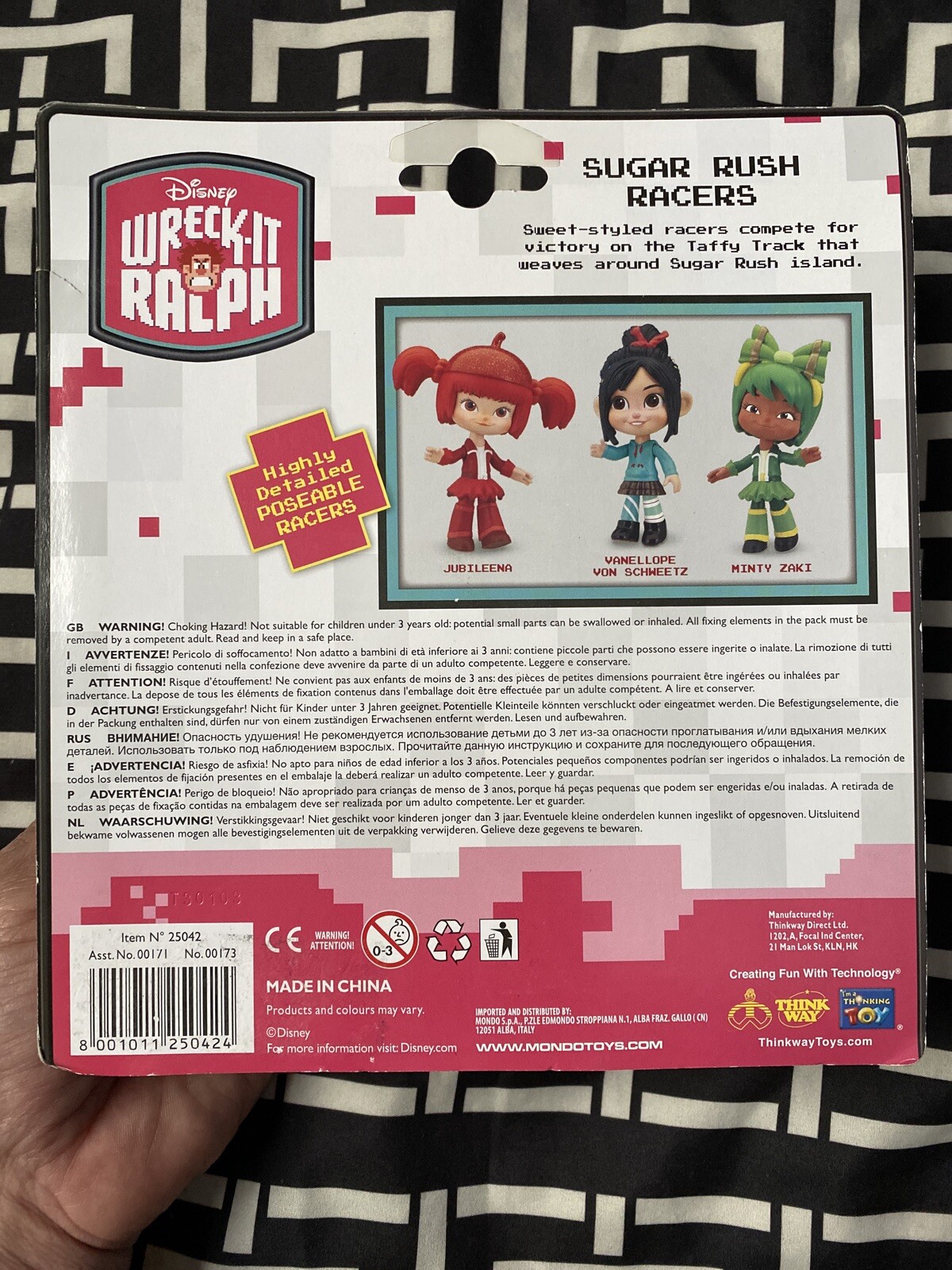 Disney Wreck It Ralph Sugar Rush Minty Zaki Poseable Racer Doll By ...