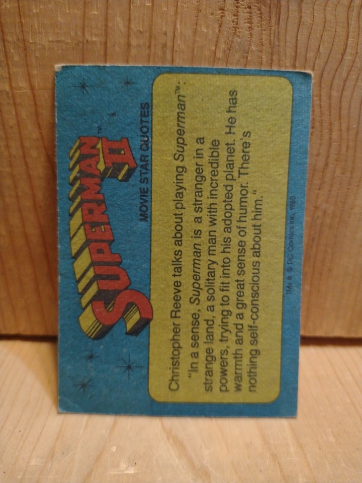 1980 Dc Comics Superman Cards: #9 BUMBLING CROOK OTIS Box69 | eBay