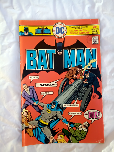 Vintage 1970 US DC Superhero Comic BATMAN #273 | eBay