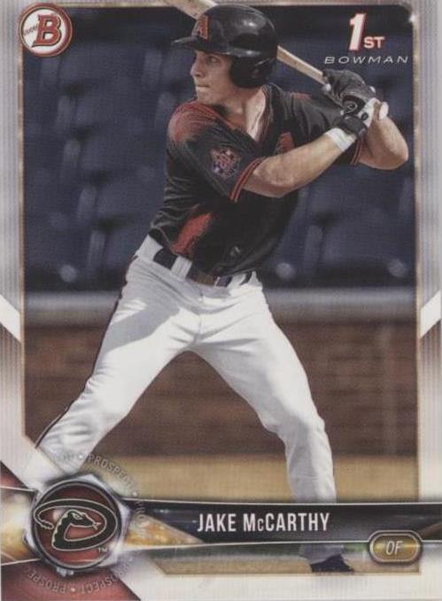 2018 Bowman Draft - Jake McCarthy #BD-94 (RC) for sale online | eBay