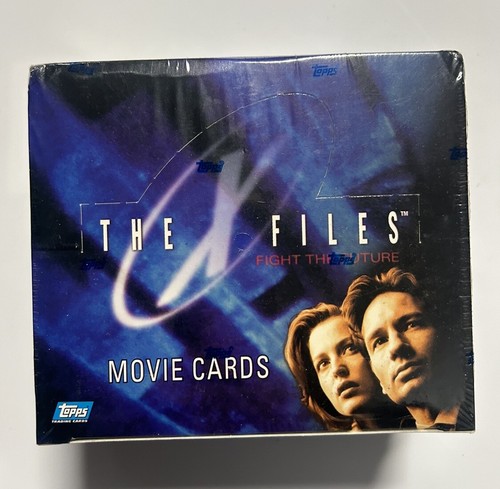 1998 Topps X-Files Fight The Future Movie Cards Factory Sealed Box 36 ...