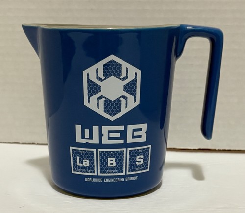 DCA Avengers Campus Spider-Man WEB Labs Beaker Coffee Mug Disney Parks ...