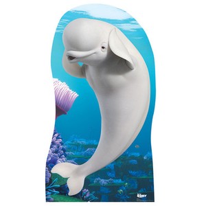 BAILEY Finding Dory Beluga Whale Burrell CARDBOARD CUTOUT Standup ...