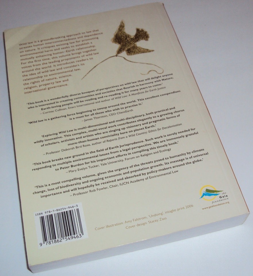 Exploring Wild Law The Philosophy of Earth Jurisprudence Peter Burdon ...