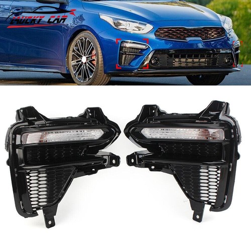 DRL Daytime Running Light Fog Lamp Fits For Kia K3 Forte Cerato 2019 ...