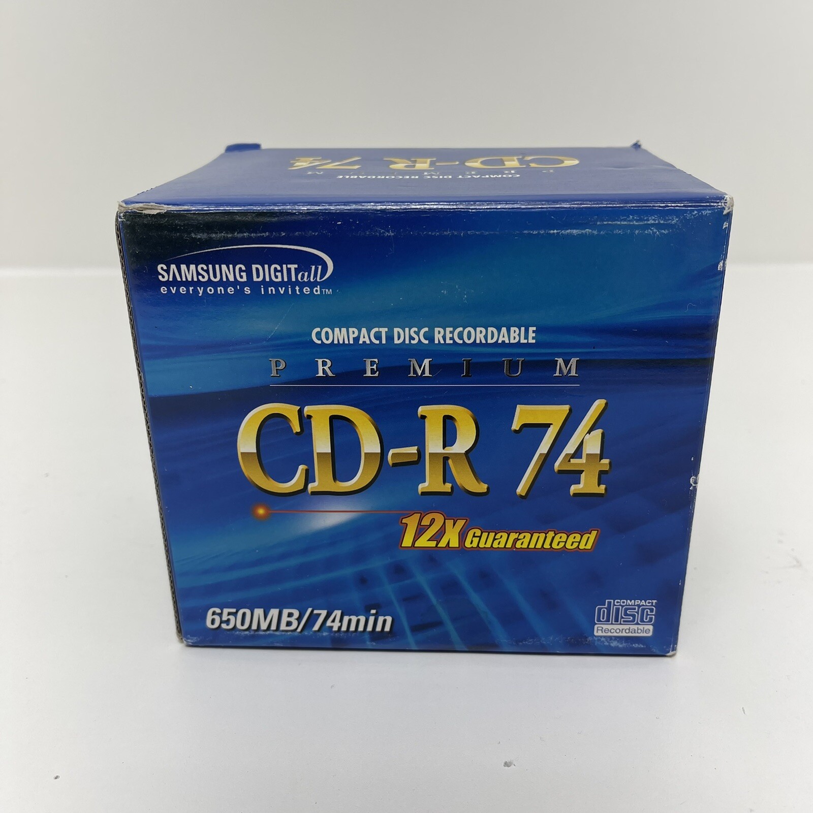Samsung Digitall CD Recordable Premium CD-R74 10pck 650MB/74MIN | eBay