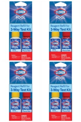 Clorox Pool & Spa 3-Way Reagent Refill Kit NEW Lot Of 4 810821021913| eBay