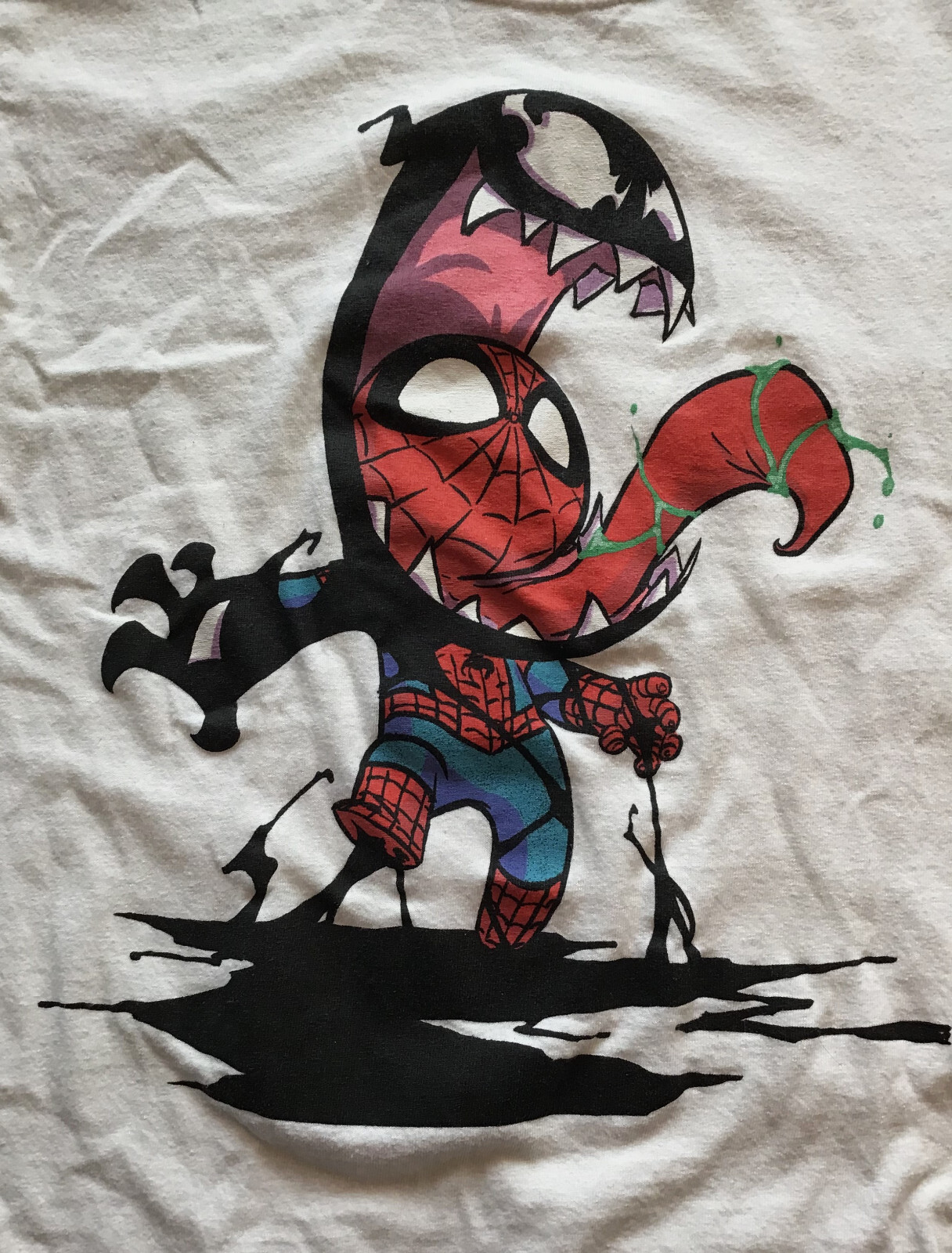 Chibi Venom Spidey Swallow Battle Mad Engine Marvel W… - Gem