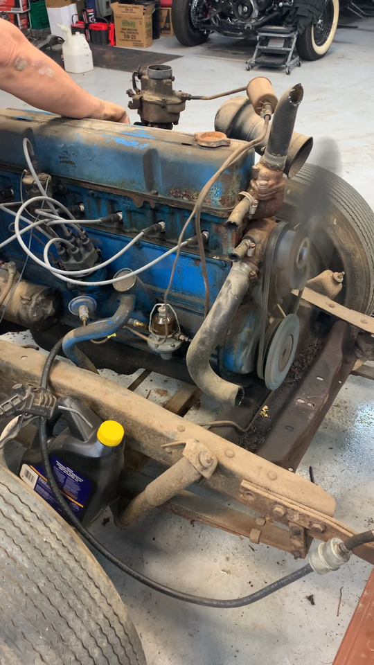 1954-1962 Chevrolet 235 6 Cylinder Engine Stove Bolt Six 216 235 261 | eBay