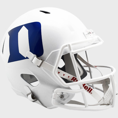 DUKE BLUE DEVILS NCAA Riddell SPEED Authentic Football Helmet | eBay