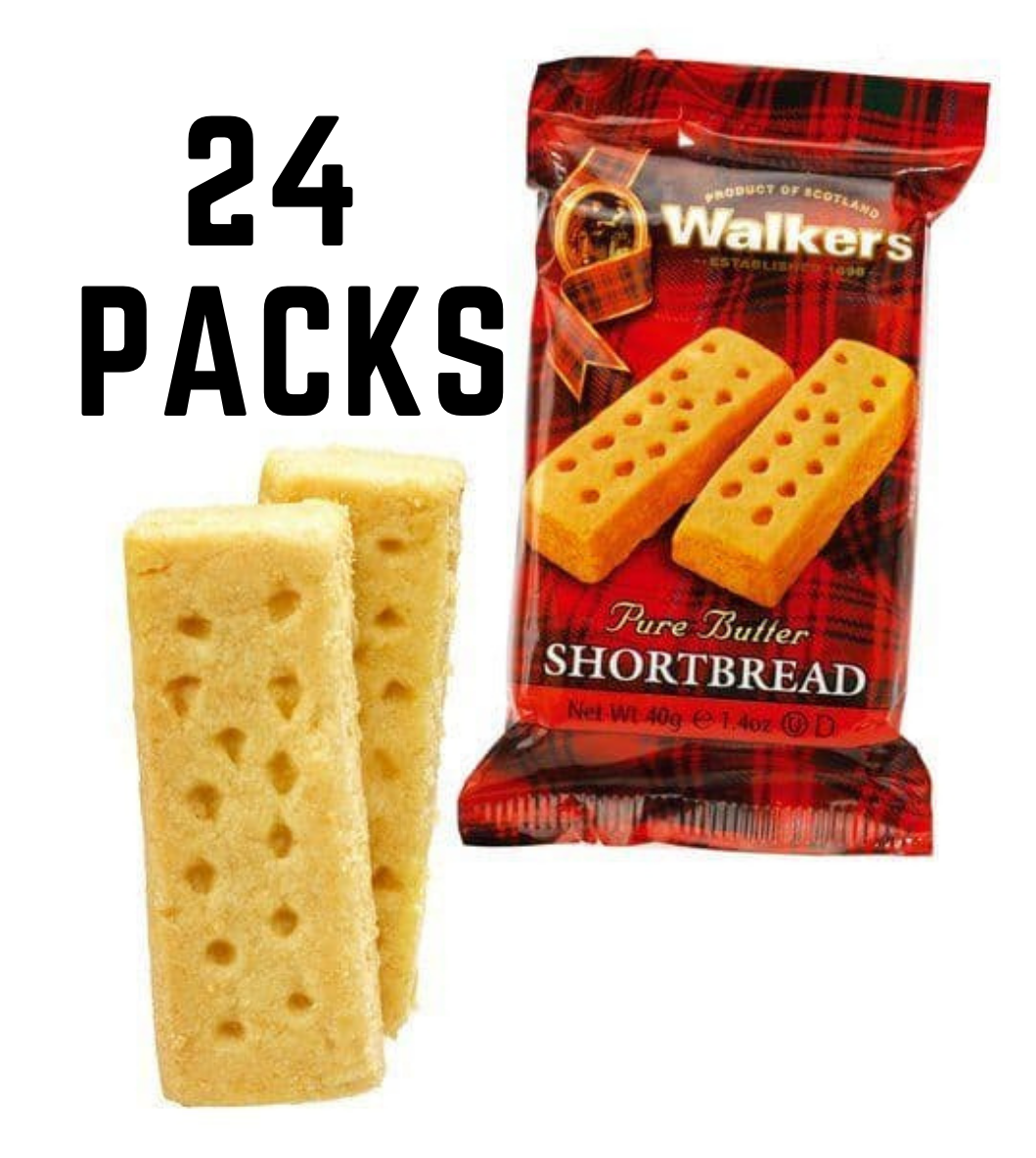 Walkers shortbread biscuits 24 x 40g. Shortbread fingers biscuits. | eBay