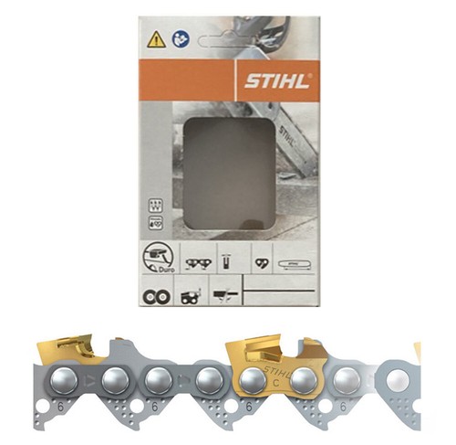 20" 72DL Stihl Rapid Duro 3/8" .063" 1.6mm Chainsaw Chain 3683 000 0072 ...