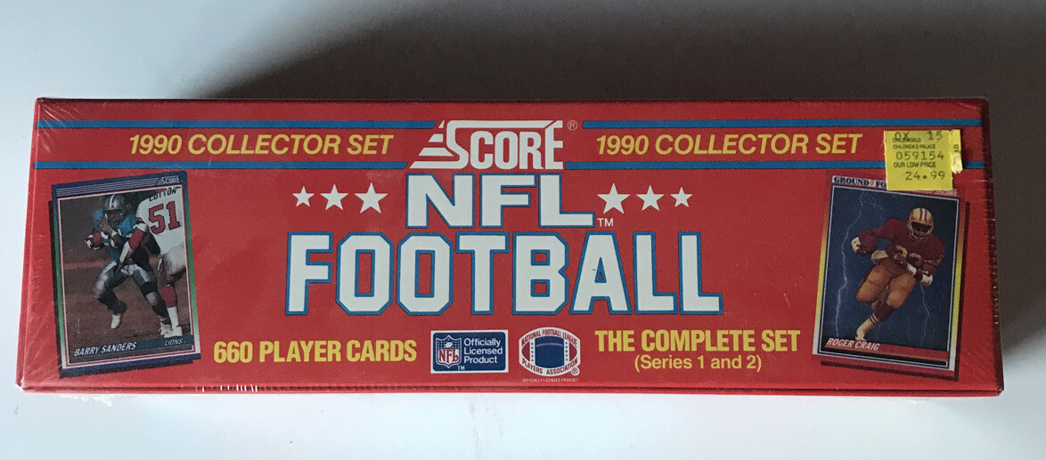 1990 Score NFL Football Factory Complete Set Sealed(MINT CONDITION ...