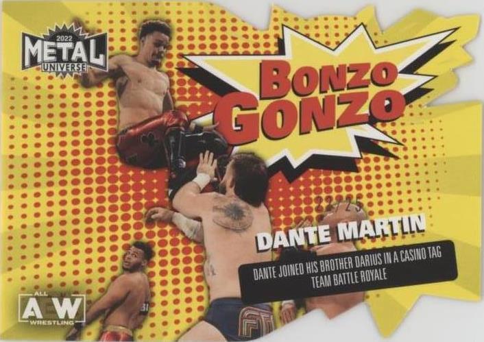 2022 Skybox Metal Universe AEW All Elite Wrestling - Bonzo Gonzo Dante ...