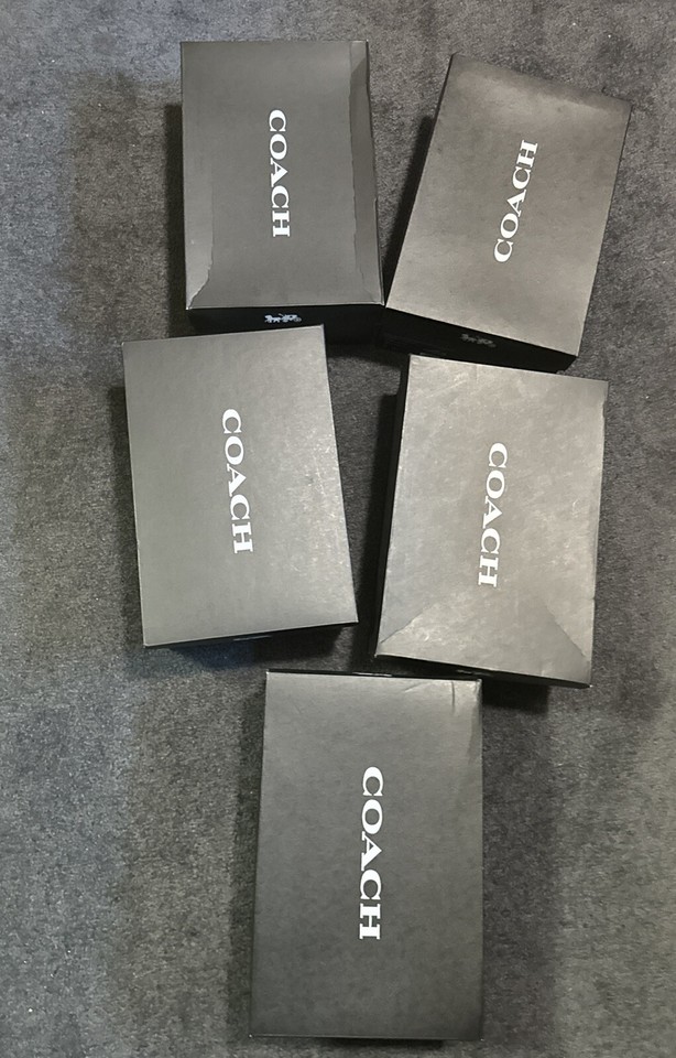 COACH EMPTY SHOE BOX ONLY NO SHOES 13 1/4” L x 8 7/8” W x 5 D Black | eBay
