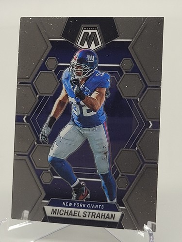 2023 PANINI MOSAIC MICHAEL STRAHAN BASE FOOTBALL CARD NEW YORK GIANTS ...
