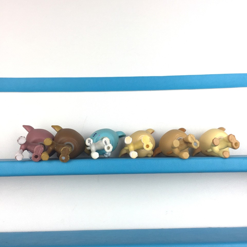 Lot 6 Littlest Pet Shop Greyhound 1585 507 2526 875 498 2041 Dog LPS ...