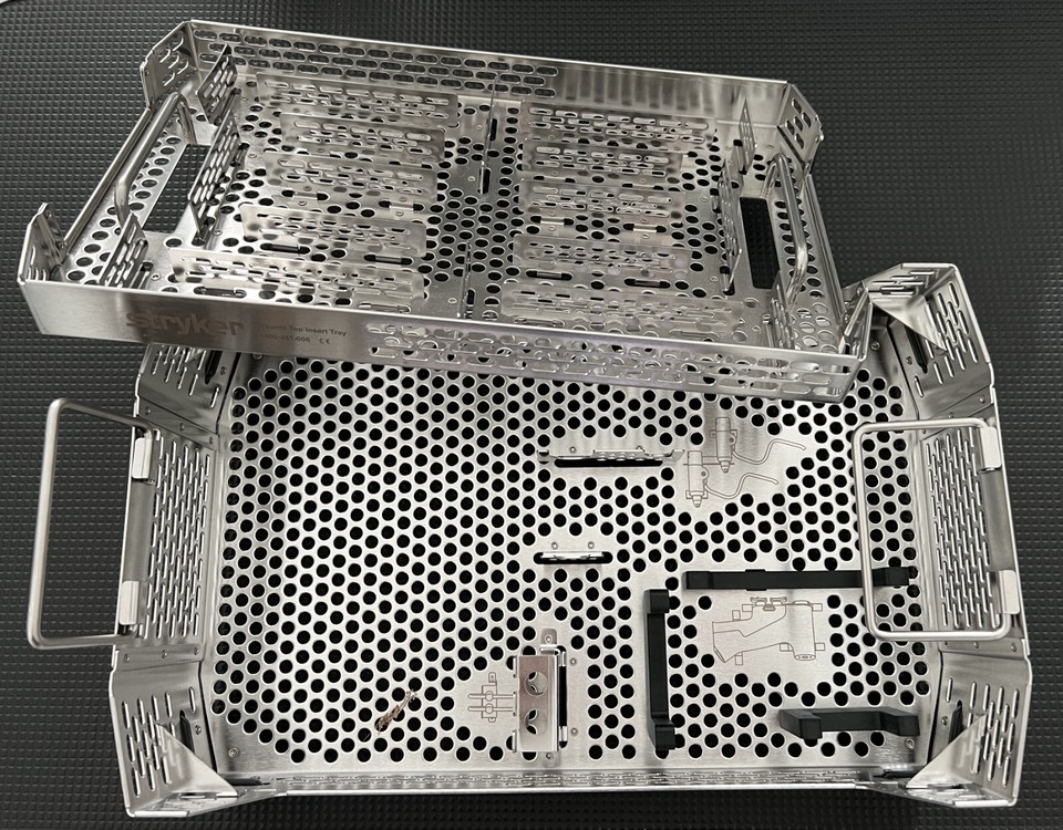 Stryker 4405-451-006 Trauma Top Insert Tray & 6400-277-008 Small Bone Bottom | eBay