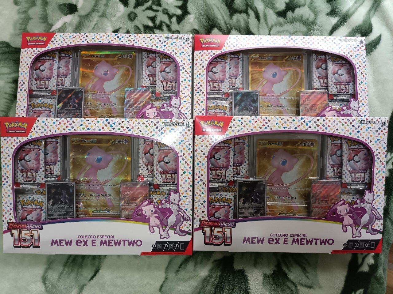 Pokémon Mew ex and Mewtwo 151 box (Brazilian exclusive) | eBay