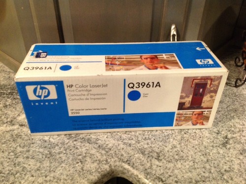 HP Q3961A Cyan Toner Cartridge Genuine New Sealed In Box | eBay