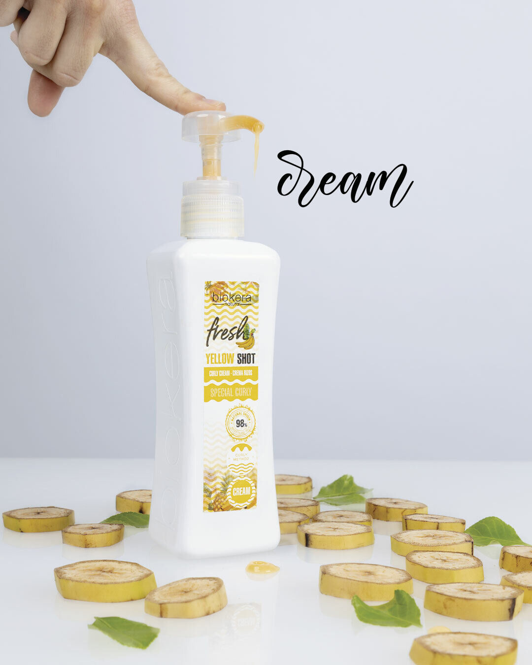 Biokera Salerm Curly Cream Yellow Shot Vegan 300 ml ⭐⭐⭐⭐⭐ | eBay