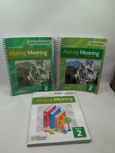 CCC Collaborative Literacy, Making Meaning 3rd Edition, Grade 2 Teacher ...