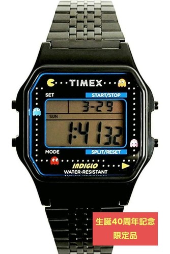 Timex Pac-Man 40Th Anniversary Collaboration Watch Black | eBay