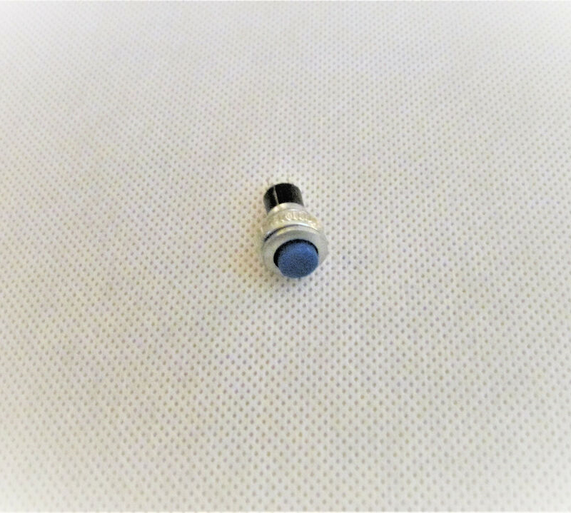 Guitar KillSwitch Cutoff Blue Momentary P/Button 10MM Flush Mount 4.1m ...