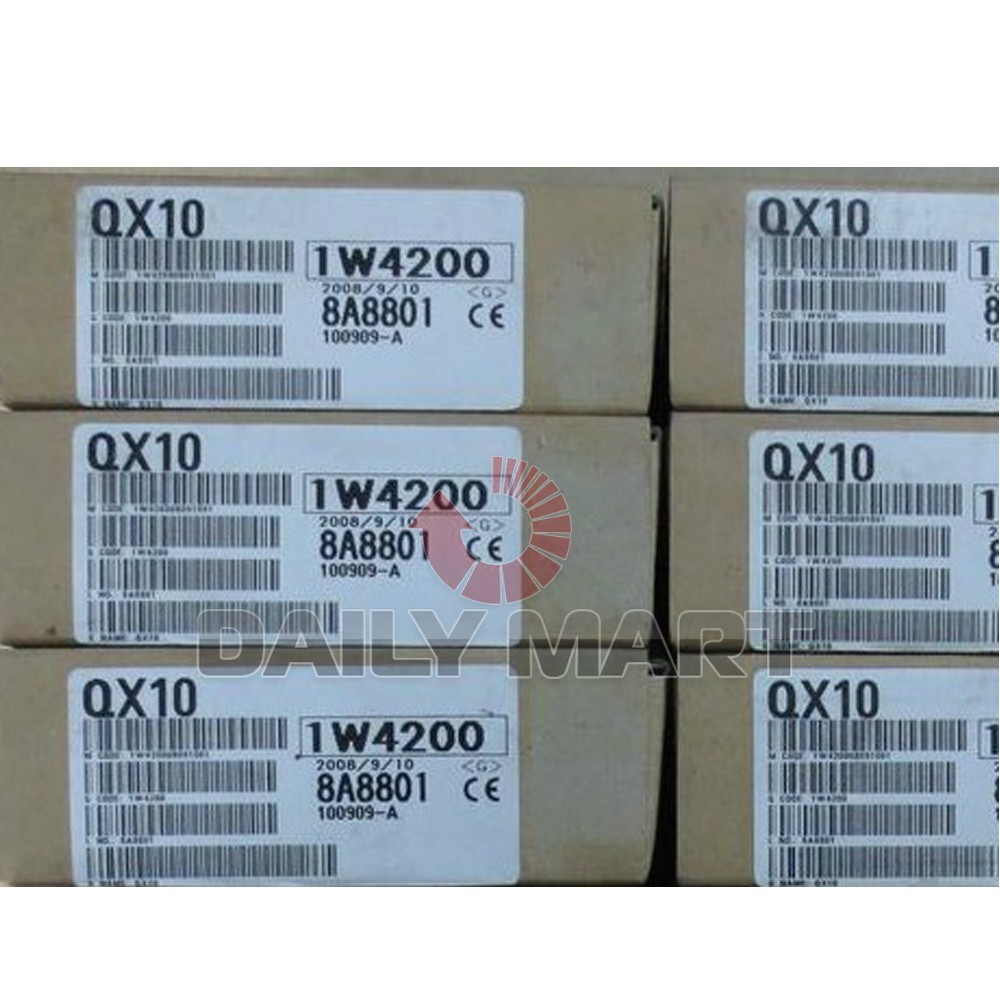NEW QX10 MITSUBISHI PLC Digital Input Module, 16 Points, 100-120 VAC Q ...