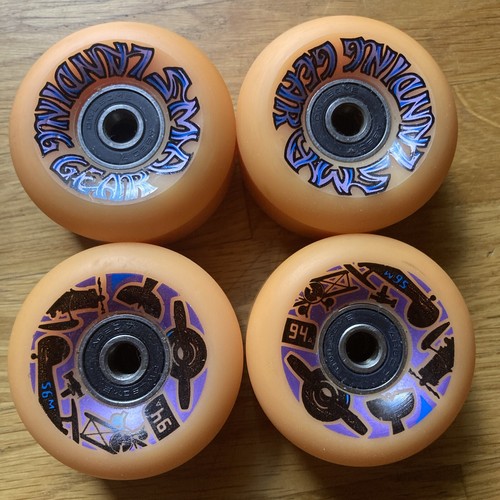 NOS Santa Monica Airlines SMA Landing Gear Skateboard Wheels Set Of 4 ...