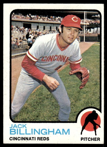 1973 Topps Jack Billingham #89 Cincinnati Reds Baseball Card | eBay