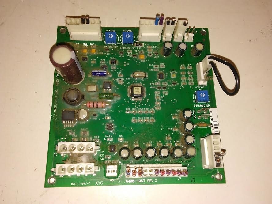 Trane 6400-1083 Rev C Control Module x136508680-07 | eBay