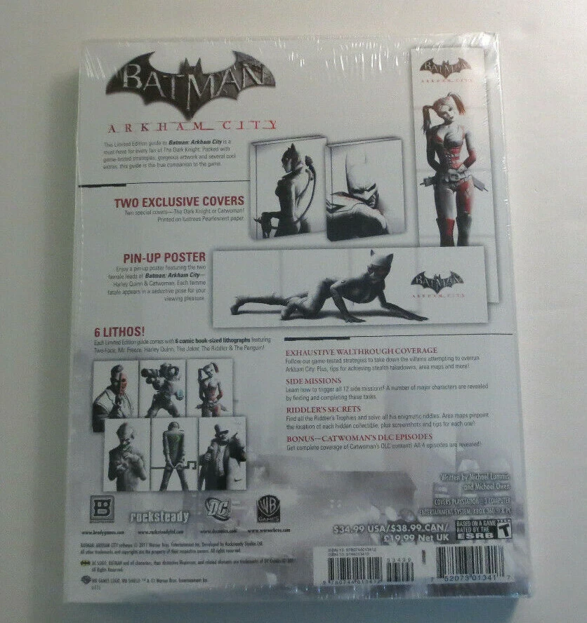 Batman Arkham City Villains Poster