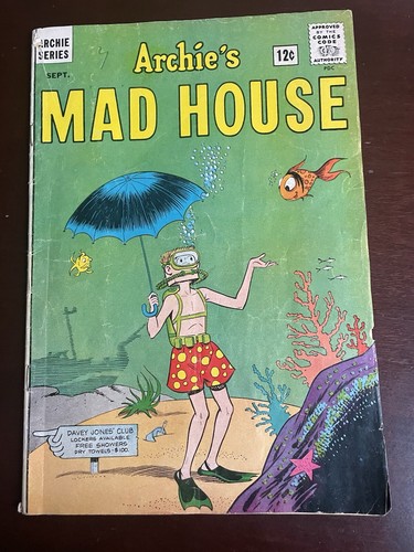 Archie's Mad House #28 1963 Early Sabrina | eBay
