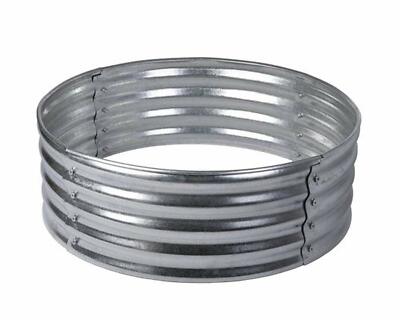 36" Galvanized Steel Wood Burning Fire Pit Ring Campfire Bonfire ...