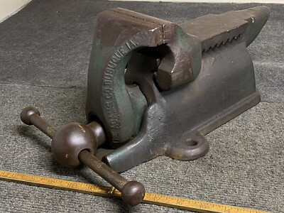 Vintage Adams Diamond Vise Anvil Pat Jan 15, 1895 With Original Paint ...