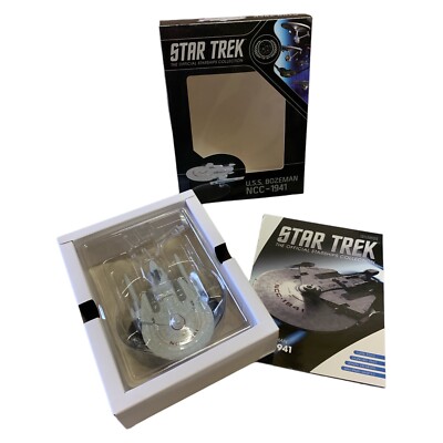 USS Bozeman Star Trek Eaglemoss Ship with magazine new in box | eBay