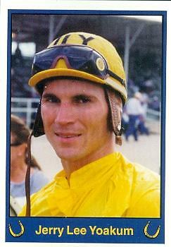 Jerry Lee Yoakum trading card (Horse Racing) 1999 Jockey Star | eBay